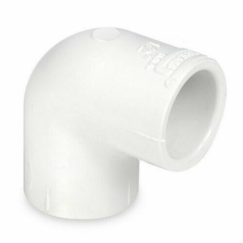1" PVC 90 Degree Elbow Socket PVC 90 Schedule 40 Glue | eBay