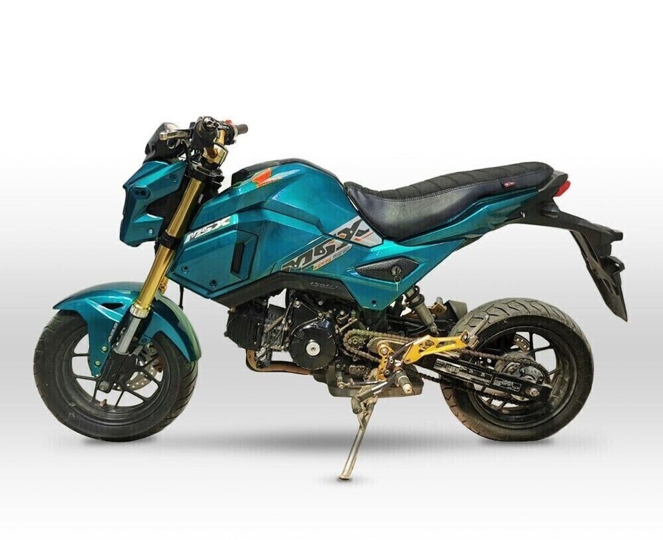 LIGHT BLUE FAIRING BELLY PAN BODY KIT FRAME FOR HONDA GROM MSX 125 SF ...