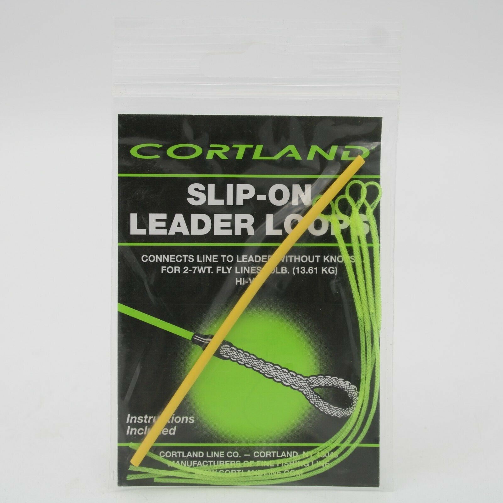 Cortland Slip-On Leader Loops Fly Fishing Line Several Choices ...