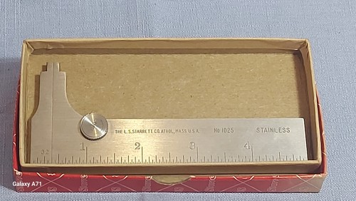 A Sarrett Pocket Slide Caliper 5" Cat No 1025 USA In Box | eBay