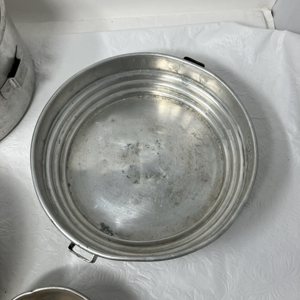 VTG SIGG Tourist Backpacking Camping Aluminum Cooking Pots & Cups ...