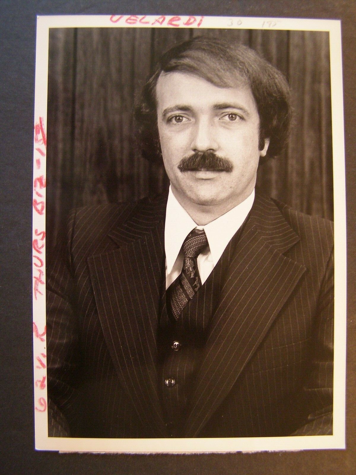 Glossy Press Photo Joseph A Velardi Manager of Field Engineering | eBay