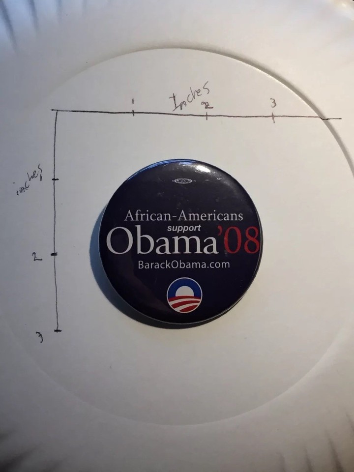 2008 Obama Campaign Button - African-Americans Support Obama '08 ...
