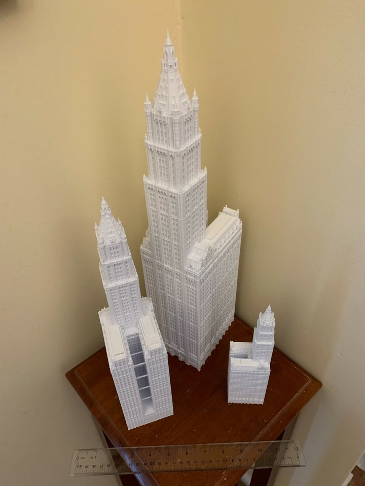 Woolworth Building Model- 3D Printed | eBay