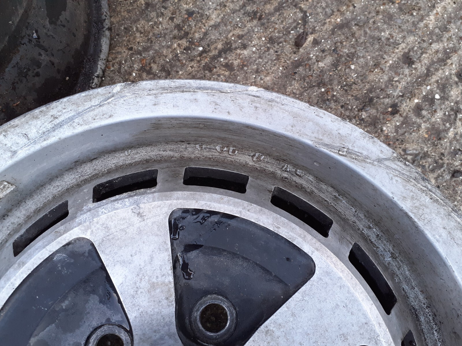 JAGUAR XJS XJ KENT 15" 6JX15X33 ALLOY WHEEL RIM SPARES OR REPAIR CAC391 ...