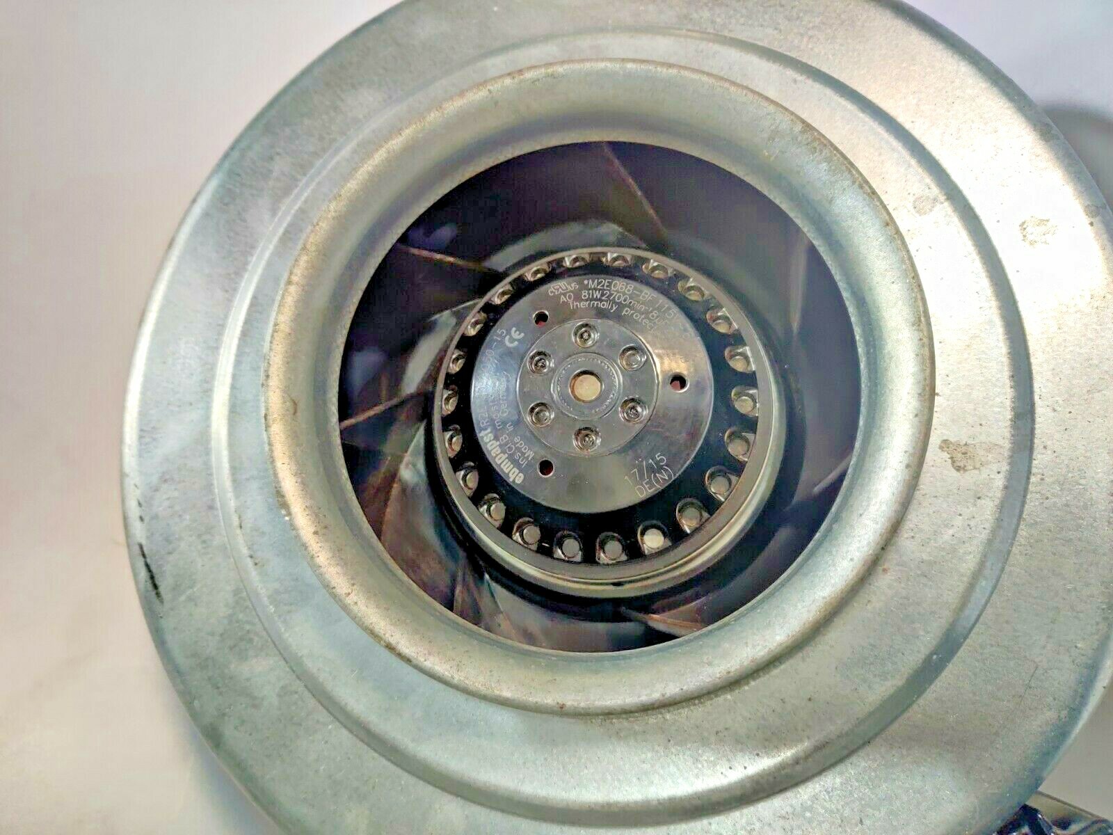 Thermally Protected ebmpapst R2E190-A050-15 Electric Fan E77545 120V ...