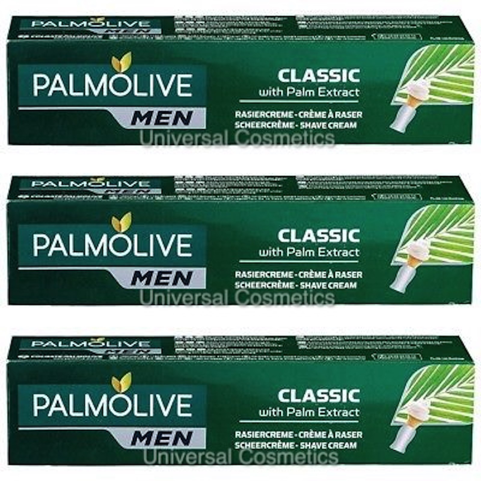 Palmolive For Men Classic With Palm Extract Shaving Shave Cream 100ml ...