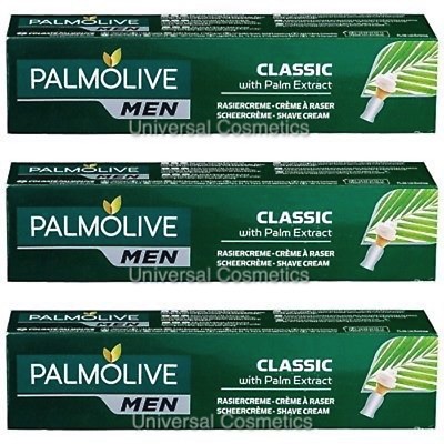 Palmolive For Men Classic With Palm Extract Shaving Shave Cream 100ml ...