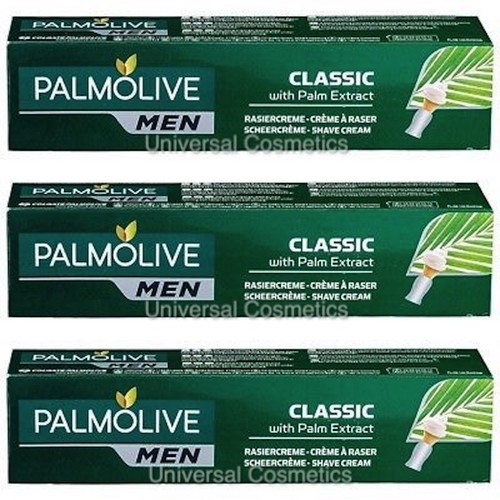 Palmolive For Men Classic With Palm Extract Shaving Shave Cream 100ml ...