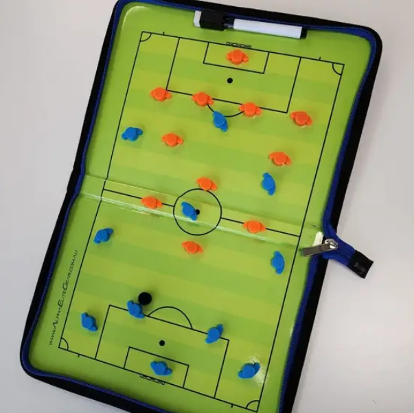 Magnetic Coach Folder Player Shape Magnets Permanent Marker Eraser ...