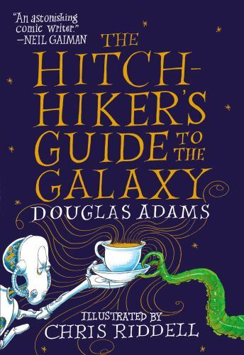 Hitchhiker's Guide to the Galaxy, Hardcover by Adams, Douglas; Riddell ...