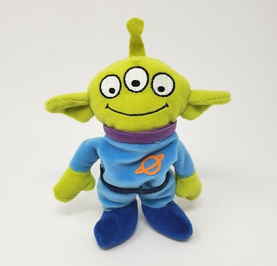 8" DISNEY TOY STORY BLUE & GREEN ALIEN STUFFED ANIMAL PLUSH TOY MINI ...