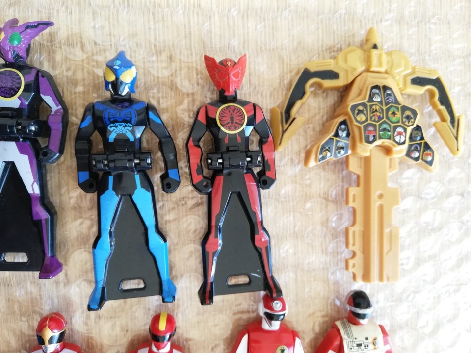 Ranger Keys rarity 21 pcs set(Bowkenger ToQger etc.) Power Rangers ...