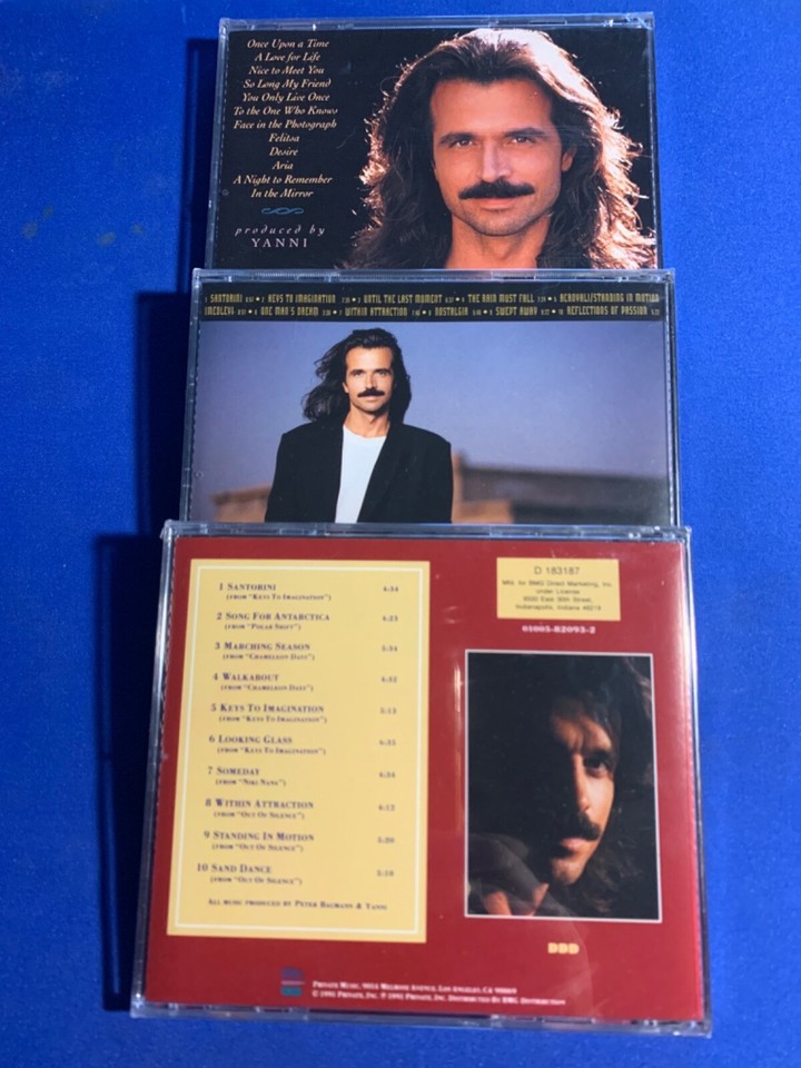 Yanni Celebration of Life / Dare to Dream / etc. (3-CD Set)..BRAND NEW ...