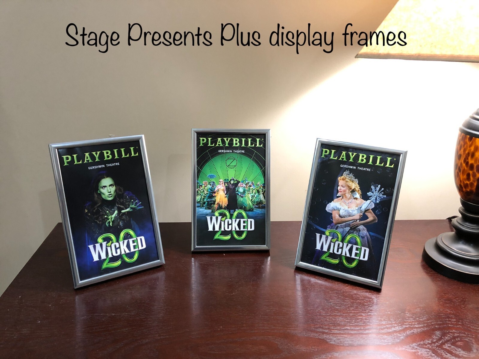 Playbill frame 5 3/8 X 8 1/2 Silver with Easel (NEW) | eBay