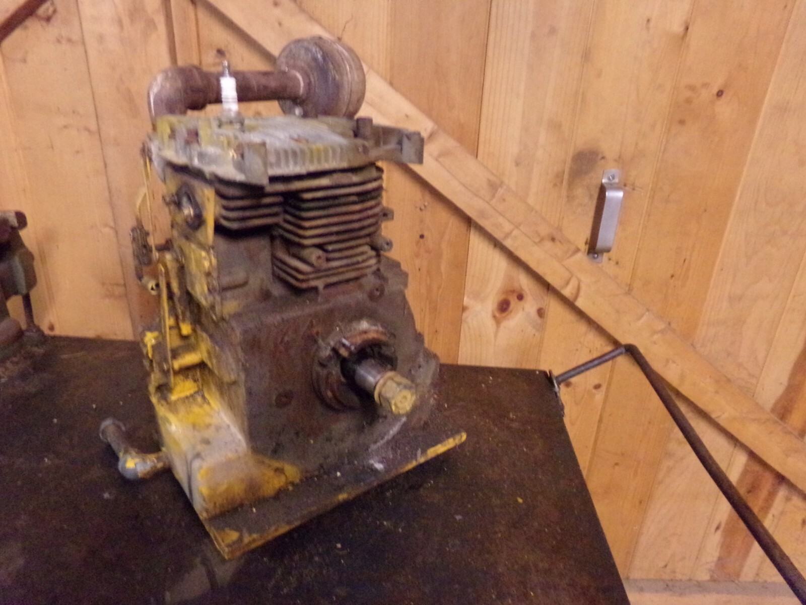 Tecumseh HH100-Engine Motor Block Crank | eBay