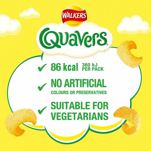 Walkers Quavers Cheese Multipack Snacks 12 per Pack x 2 | eBay UK