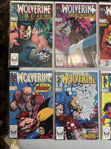 Copper Age Wolverine Comic Lot- 14 Comics - Issues 11-23, 25 Very Fine ...