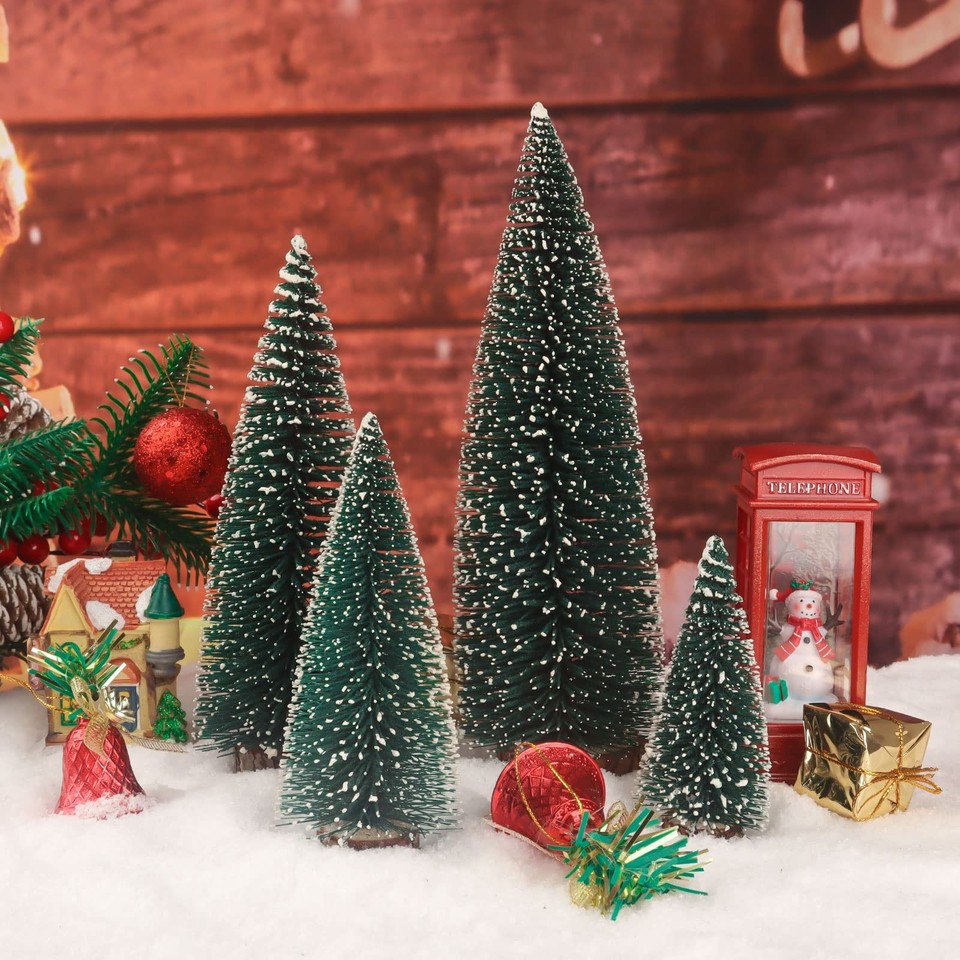Desktop Miniature Pine Tree Tabletop Christmas Tree Small Pine Tree ...