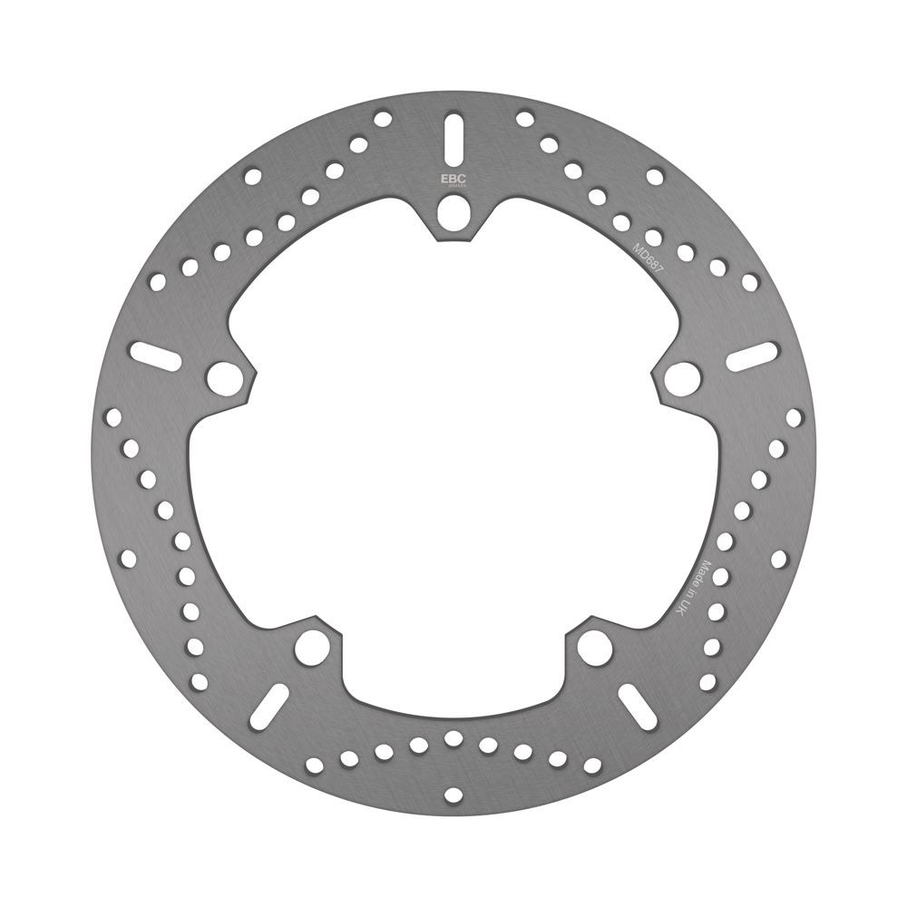 EBC S/Steel Solid FR Brake Disc (20) FRHS for BMW R1200 GS Adv K51 2014 ...