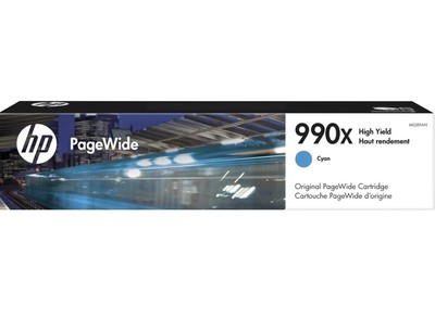 HP M0J89AN 990X High Yield Cyan Ink Genuine New OeM Sealed Box 2024 ...