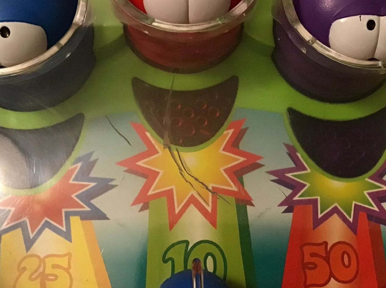 Playskool Poppin Bedbugs Pinball Machine - Flashing Lights Sounds ...