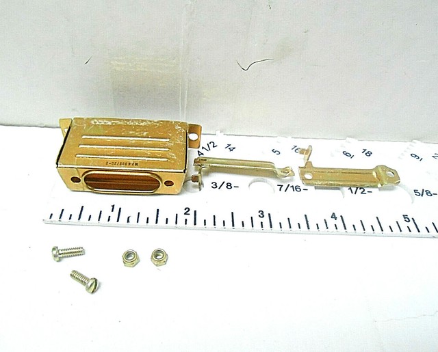 () M24308/20-8 (DB24659-2) ITT Cannon D-sub-miniature Metal Back Shell ...