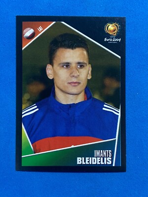 Figurine Panini Stickers Euro 2004 n.263 Imants Bleidelis (Latvija) | eBay