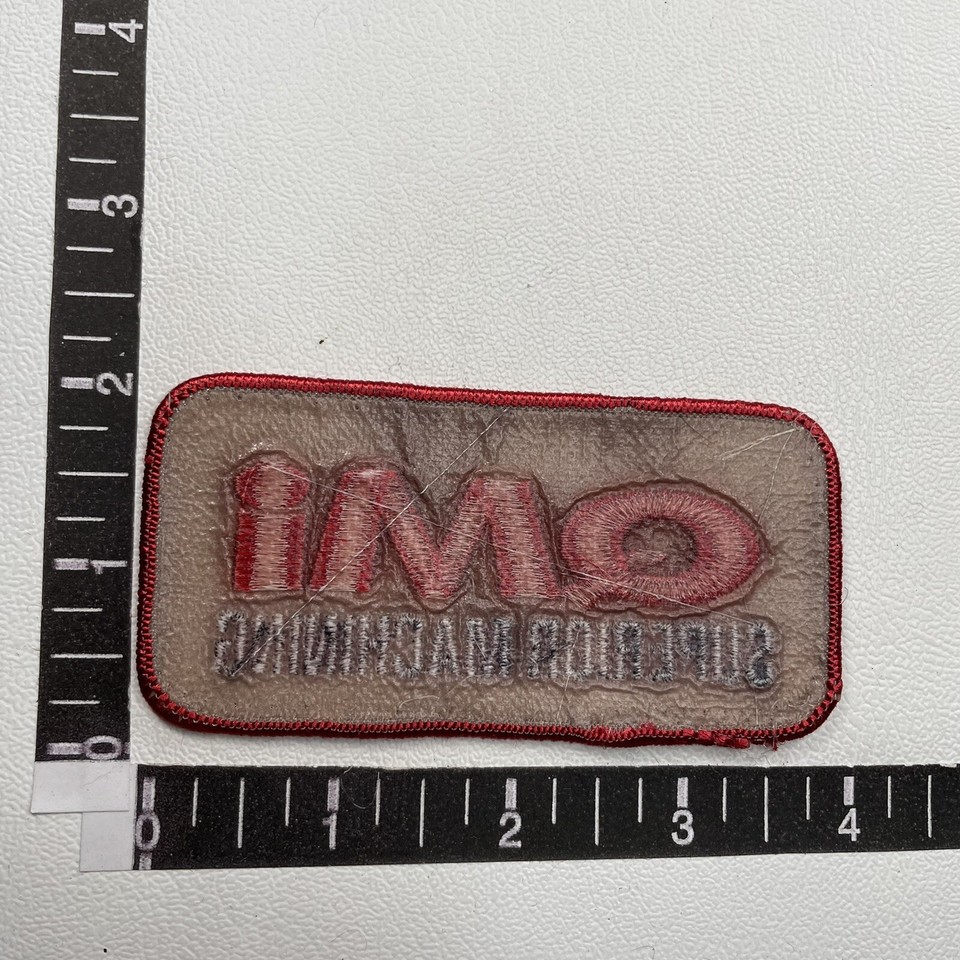 Vtg Used QMi SUPERIOR MACHINING Uniform Advertising Patch O6WL | eBay