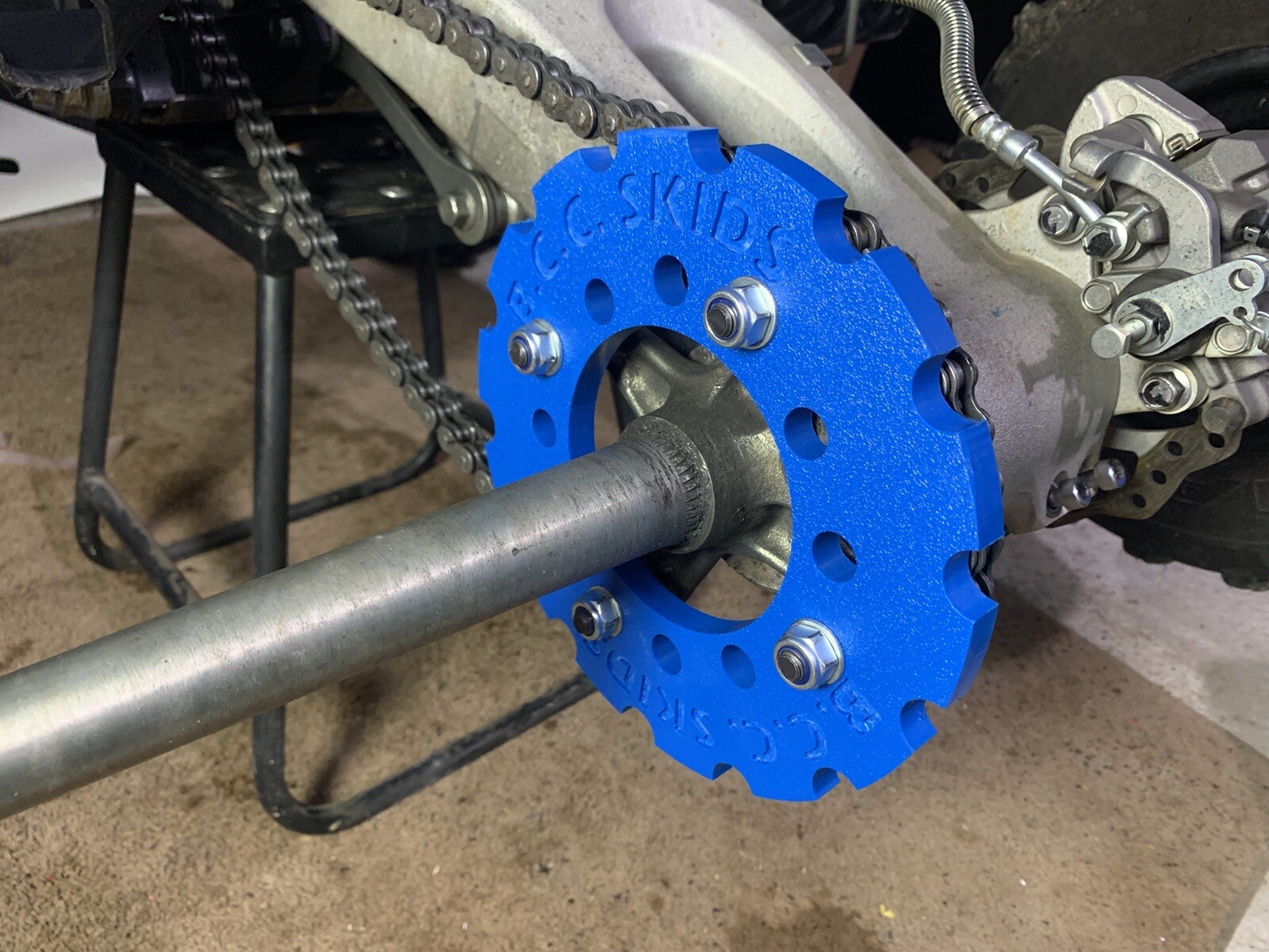 Honda TRX250R TRX450R TRX400EX TRX 450 450R 400EX 400 EX Sprocket Guard ...