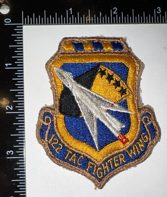 USAF US Air Force 122nd Tactical Fighter Wing Patch | eBay