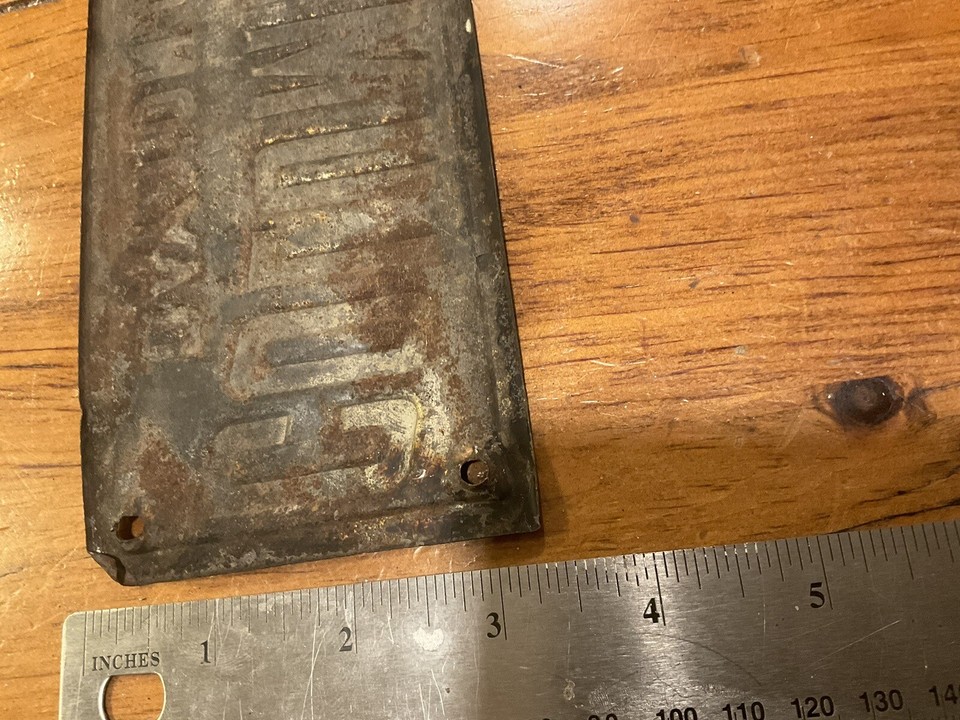 ORIGINAL SCARCE 1800s COLUMBIA DAYTON OHIO FIRE INSURANCE MARK ...