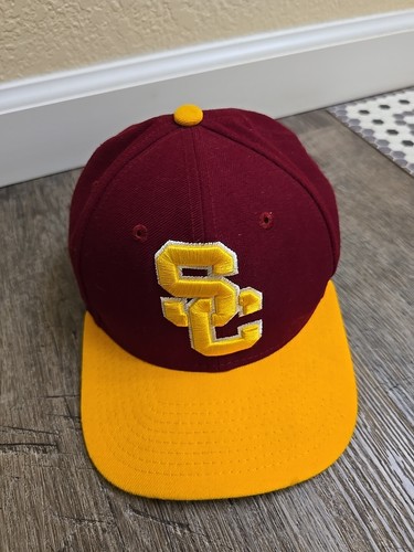 New Era Usc Trojans Classic 9fifty SC Logo Maroon Hat cap Retro Youth ...