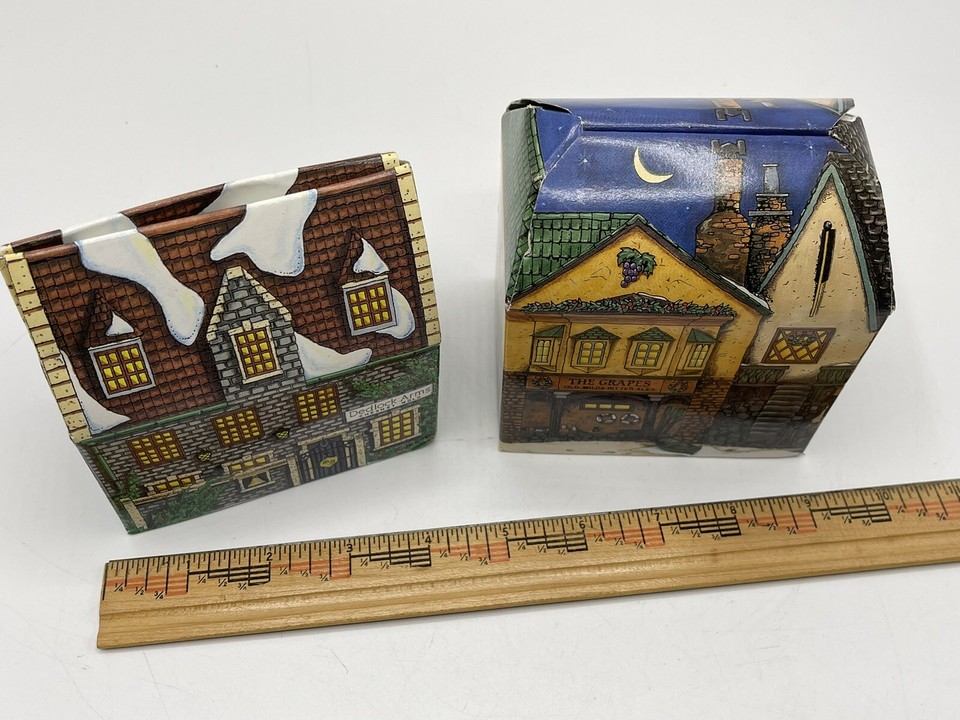 Dept 56 Ornament Lot Charles Dickens Heritage Dedlock Arms & The Grapes ...