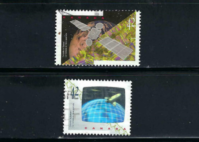 Canada #1441 - 1442, 42c Canada in Space -- Complete Set of 2 | eBay