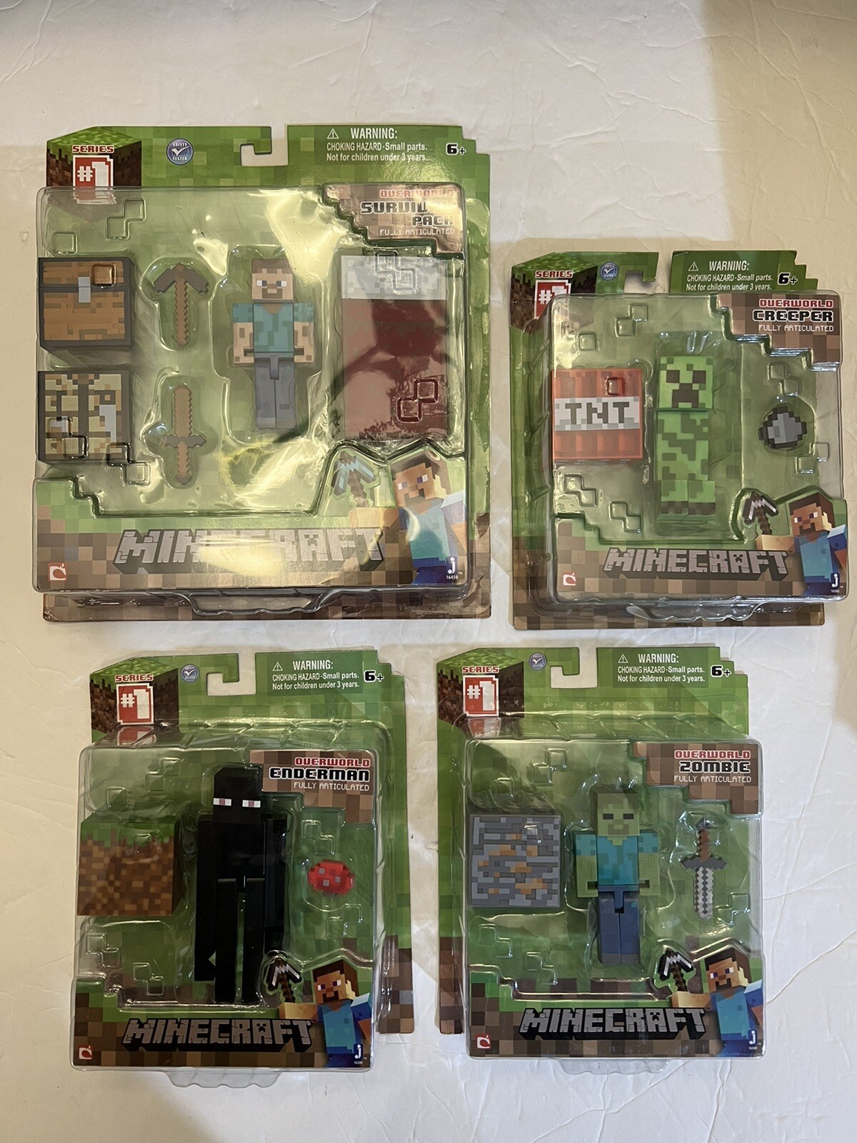 Jazwares Minecraft - Core Action Figures - Series 1 681326165002 | eBay