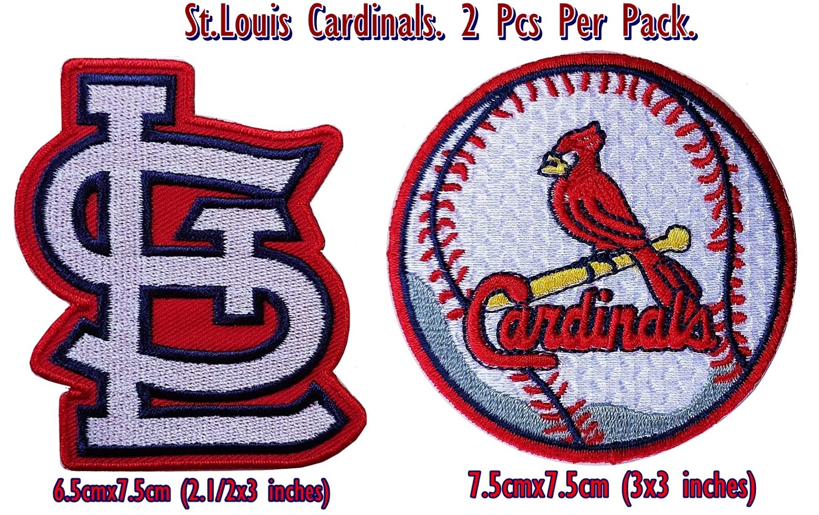St. Louis Cardinals Baseball⚾ Patches Iron,Sew(Select options) Thai by ...