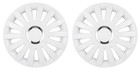 2 x13" Inch Caravan Motorhome Wheel Trims Rims Hub Caps WHITE | eBay UK