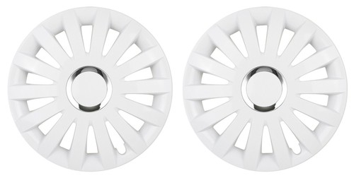 2 x13" Inch Caravan Motorhome Wheel Trims Rims Hub Caps WHITE | eBay UK