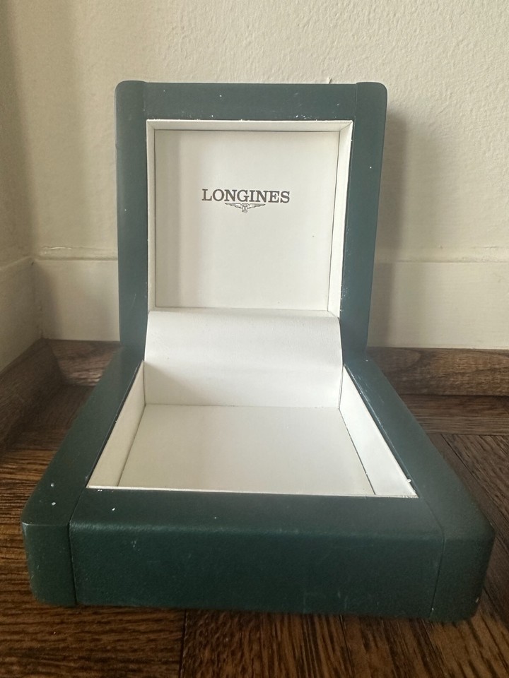Vintage Longines Wooden Box | eBay