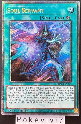 Carte YU-GI-OH! SOUL SERVANT RA03-EN271 QCSR NEUF | eBay