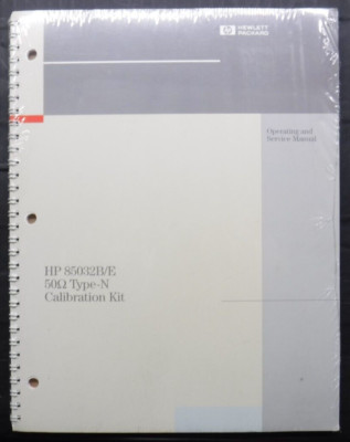 HP 85032B/E 50 Type N Calibration Kit | eBay