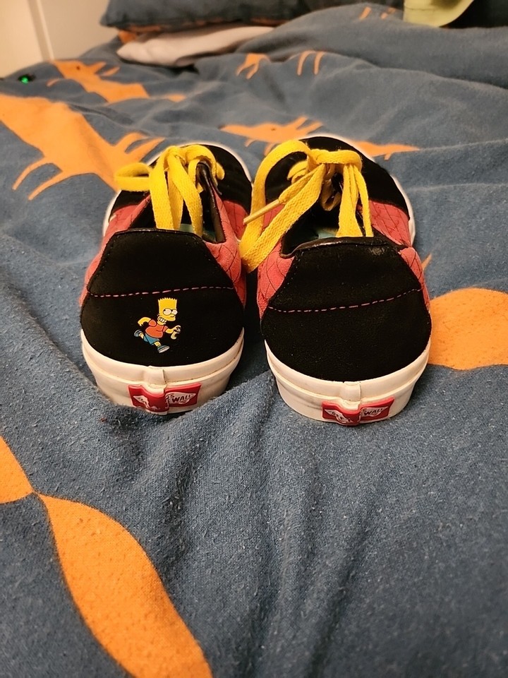 VANS x The Simpsons El Barto Bart Sk8-Low Trainers Shoes UK 4.5 | eBay
