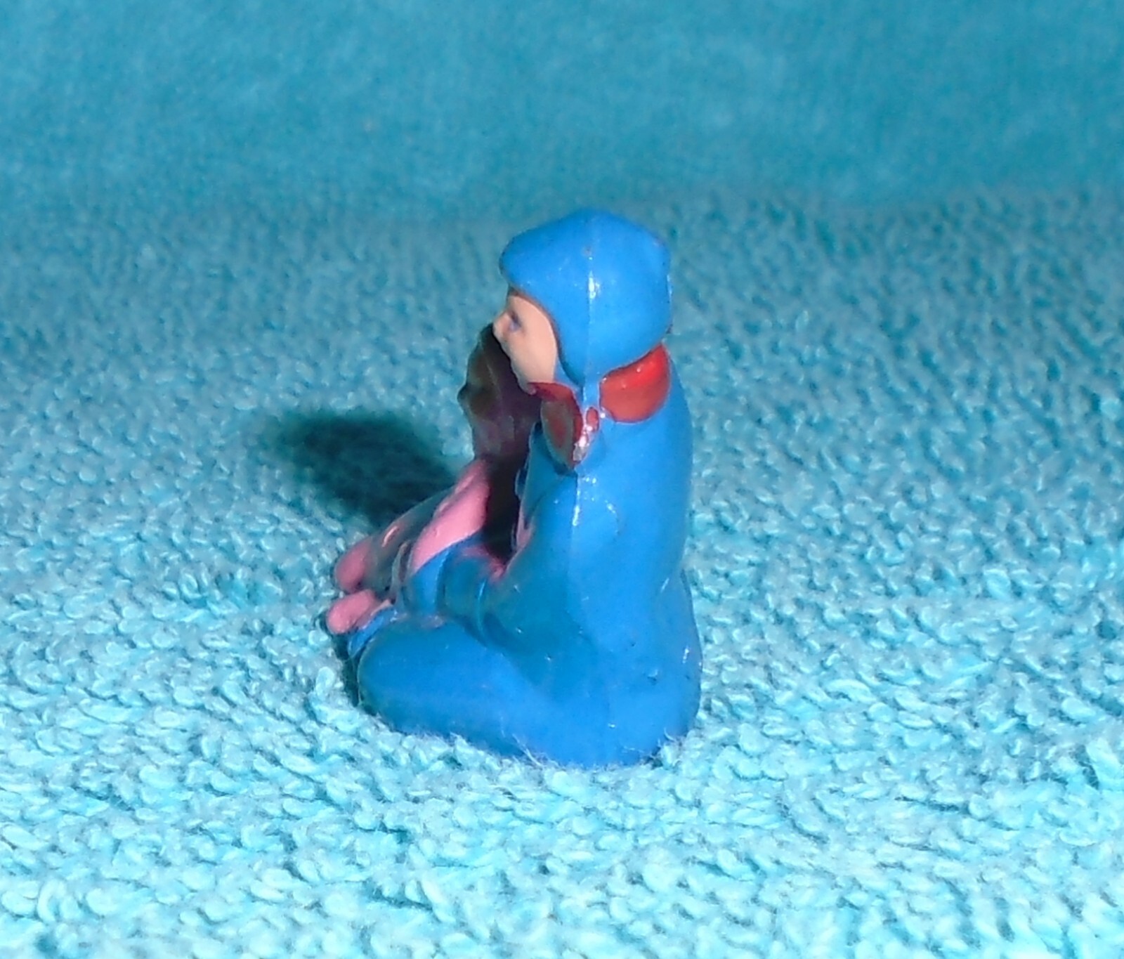 VINTAGE LEAD BARCLAY "Man Pulling Children on" B199 Near Mint Free Ship ...