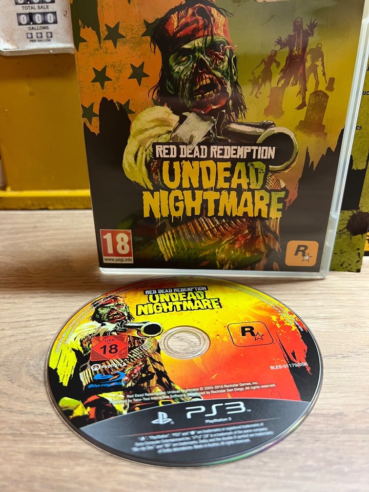 Red Dead Redemption Undead Nightmare - PS3 - Good Condition - Complete ...