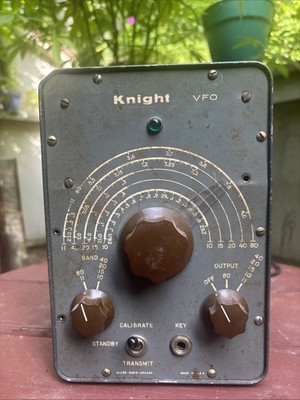 Vintage Knight-Kit V-44 VFO Ham Radio Transmitter ASIS FREE SHIPPPING ...