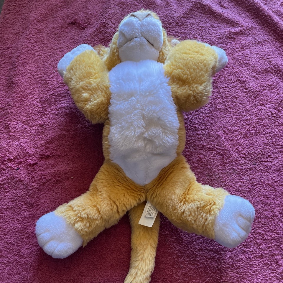 Vintage 1993 Mattel Authentic The Lion King Floppy Baby Simba 12 ...