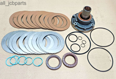 Jcb Transmission Rebuild Kit With Plates, Seals & Oem Charging Pump 20/ ...