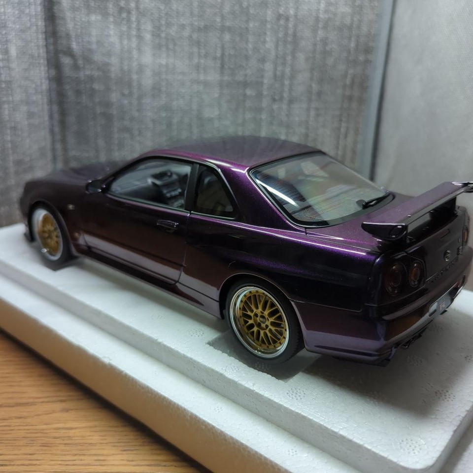 Auto Art Gt-R R34 Midnight Purple | eBay