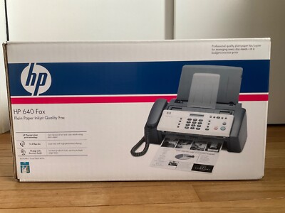 Fax Machines - Hp 640 Fax